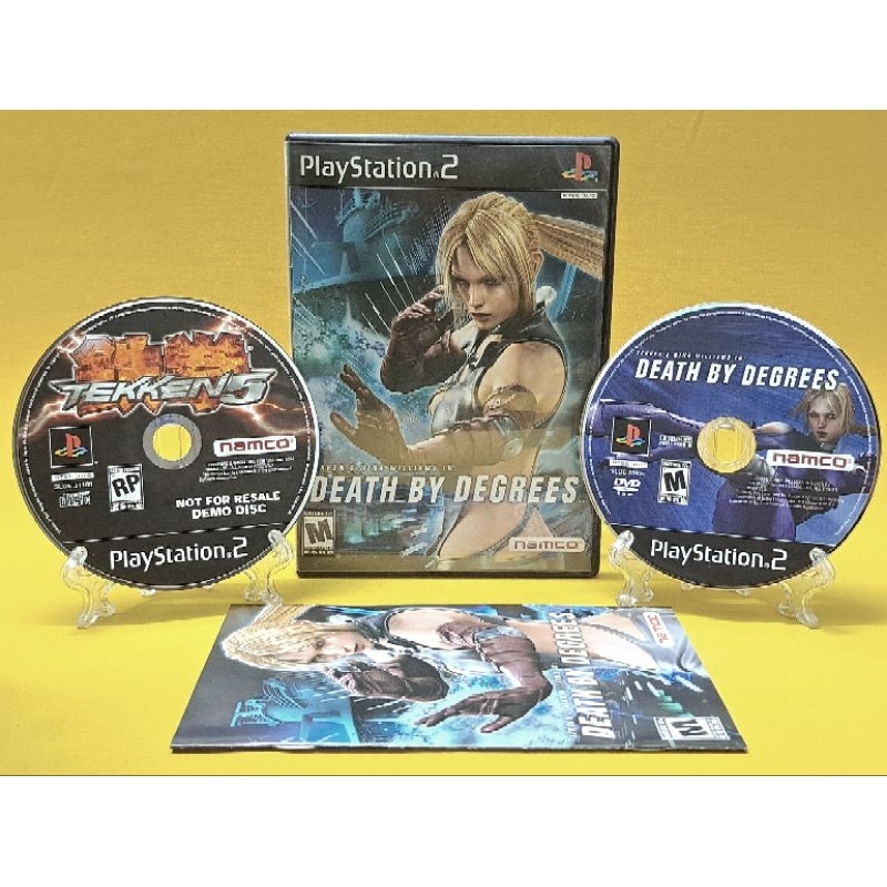 🔥DEATH BY DEGREES🔥 2 DISCS PS2 NTSC | Shopee Malaysia