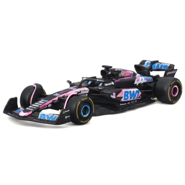 BBURAGO Burago 1:43 F1 Racing BWT Alpine F1 Team 2024 A524 #31 Die Cast ...