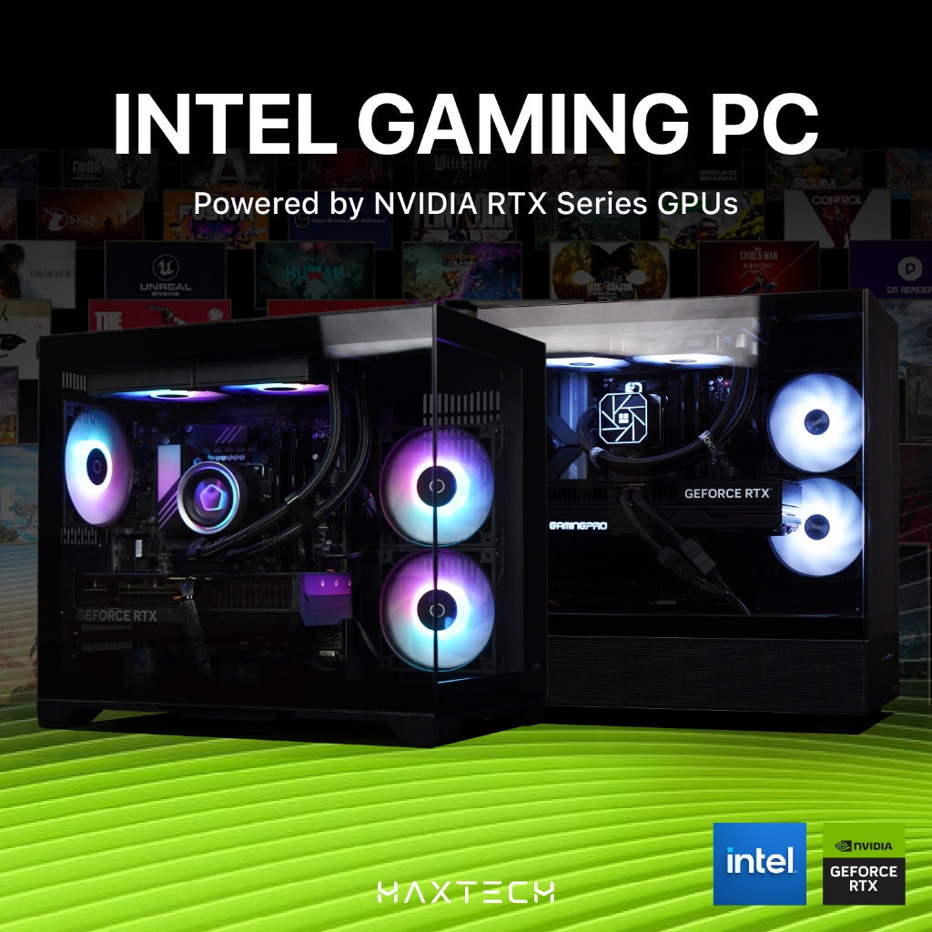 [ Intel Core PC ] HAXTECH Intel Gaming PC Package with latest NVIDIA ...