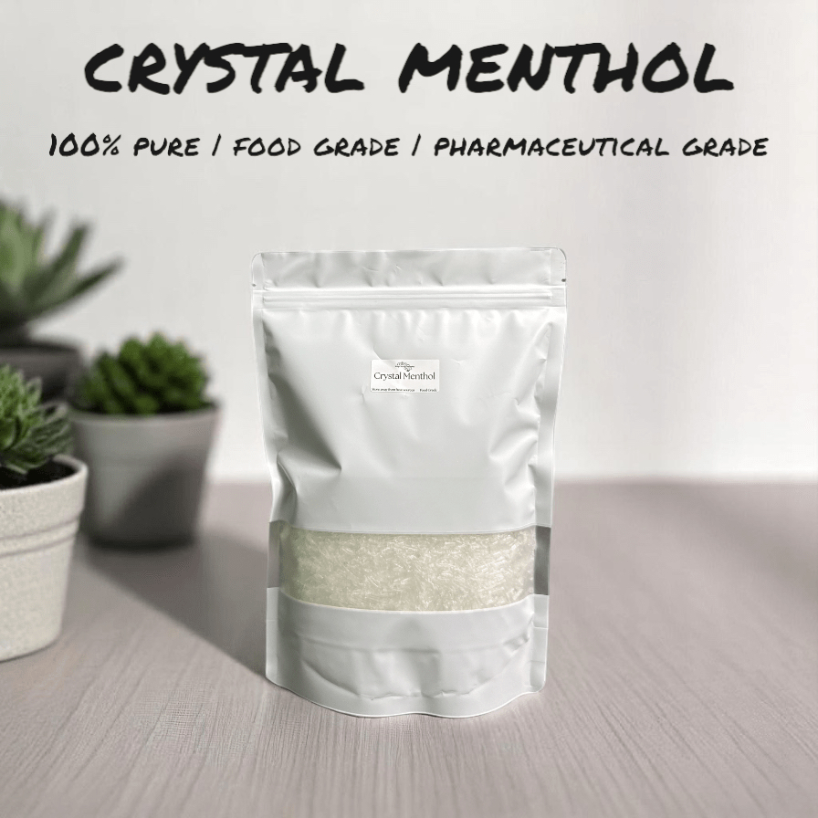 Food Grade Pure Crystal Menthol – Natural Cooling Crystals ️🌿 | Shopee ...