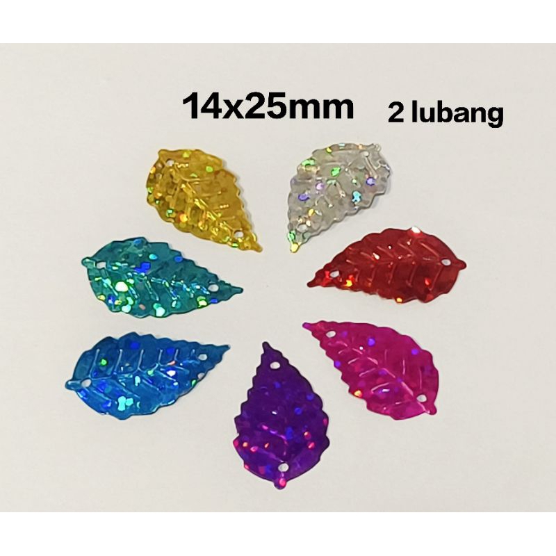 Leaf Laser Sequin/Labuci Daun (15g) | Shopee Malaysia