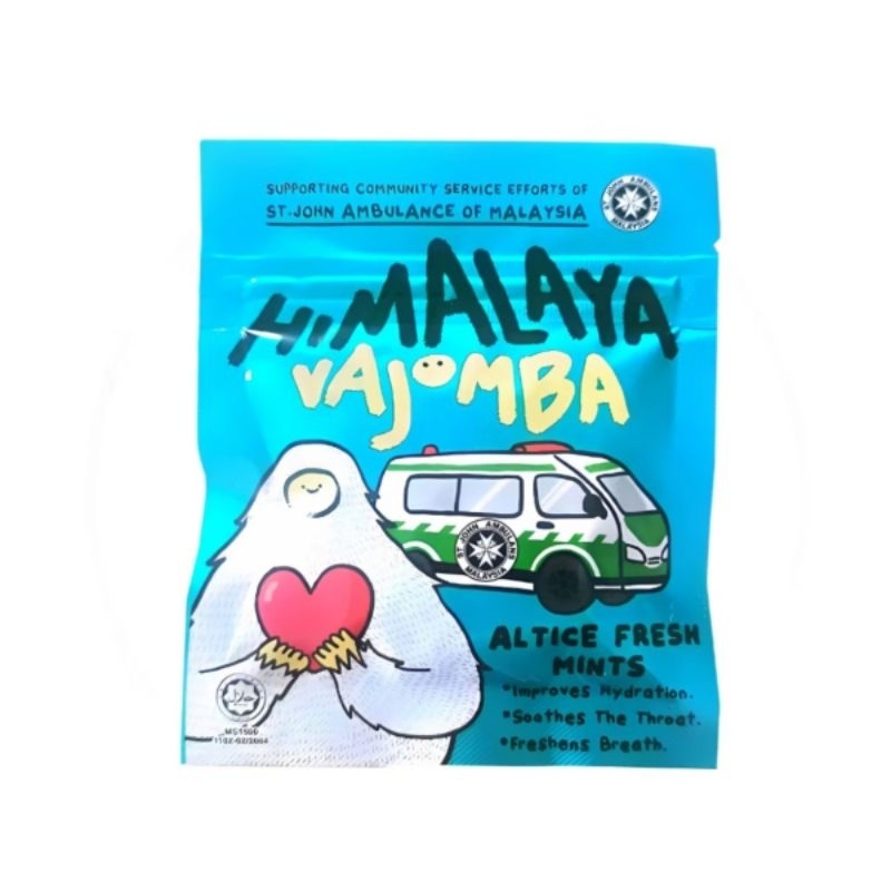 HIMALAYA Vajomba Candy Alice Fresh Mint Flavour 1pkt/3pkt | Shopee Malaysia