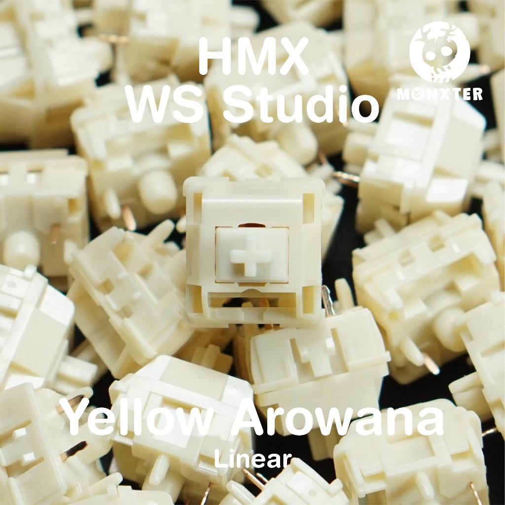 Wuque Studio WS x HMX Yellow Arowana Linear Switch | Shopee Malaysia