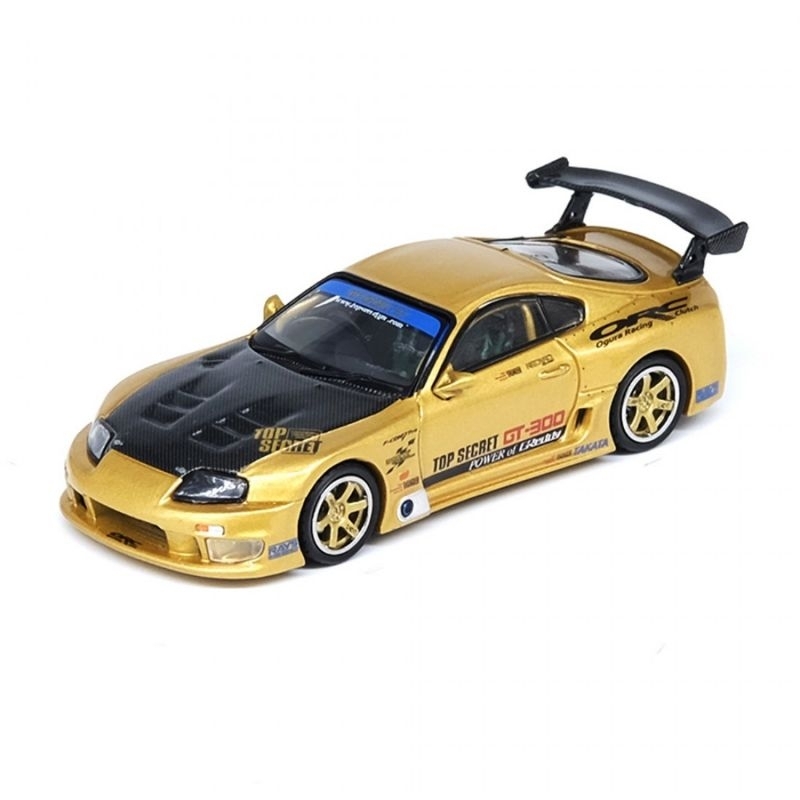 Inno64 Toyota Supra A80 Top Secret GT300 by Smokey Nagata in Gold ...
