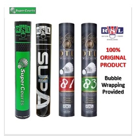 【ORIGINAL】RSL & LINING (Bubble Wrapping) (Speed 77) Badminton Shuttlecock - (1 tube) | Shopee ...