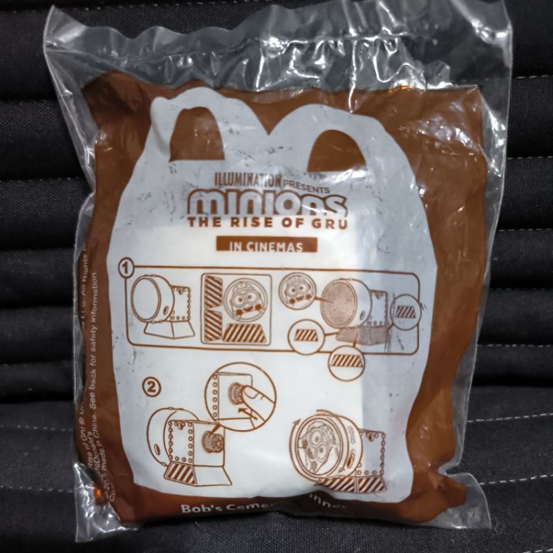 Mcdonald's Toy's Minions Bob's Cement Spinner | Shopee Malaysia