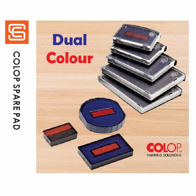 COLOP SPARE PAD ROUND | OVAL (E/R12 E/R17 E/R24 E/R30 E/R40 E/R45 E/R50 ...