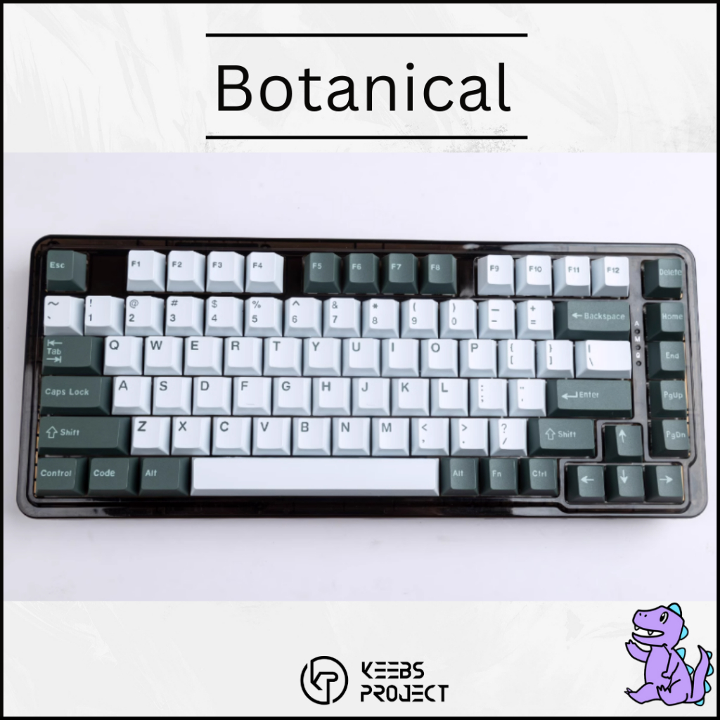 [Ready Stock] GMK Botanical Keycaps PBT Keycaps Aifei 173pcs Cherry All ...