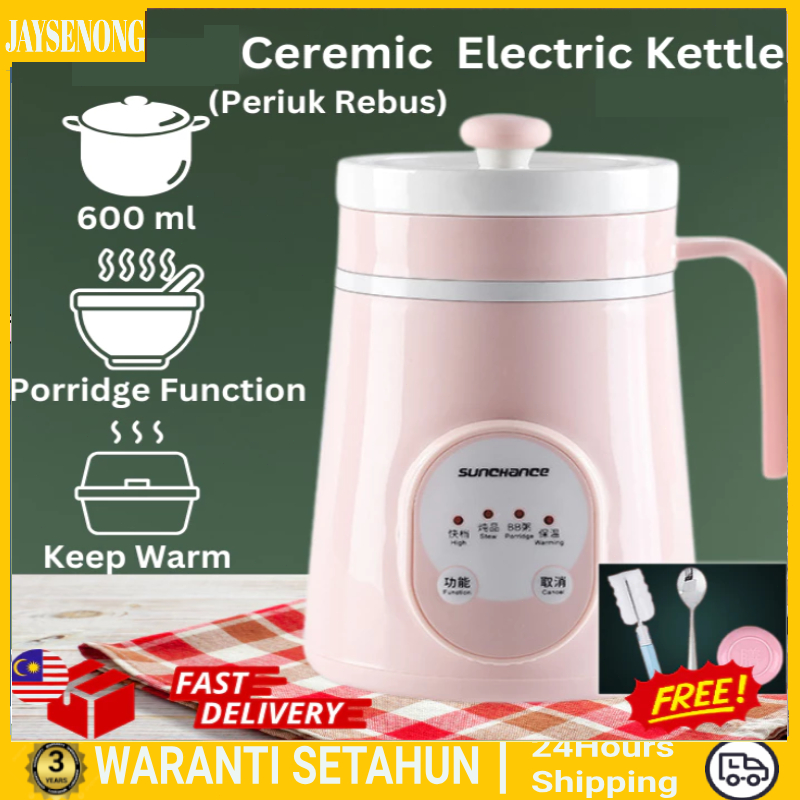 Ceramic Healthy Electric Stewpot Portable Multifunctional Mini Healthy ...