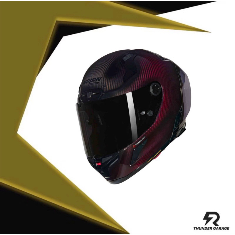 Nolan X804 RS Ultra Carbon Liquido Full Face Helmet (Original 100% ...