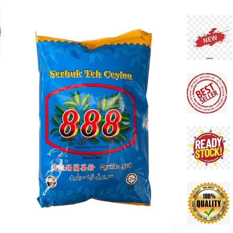 888 Black Tea Ceylon Tea Dust -Yellow Label (1kg) | Shopee Malaysia