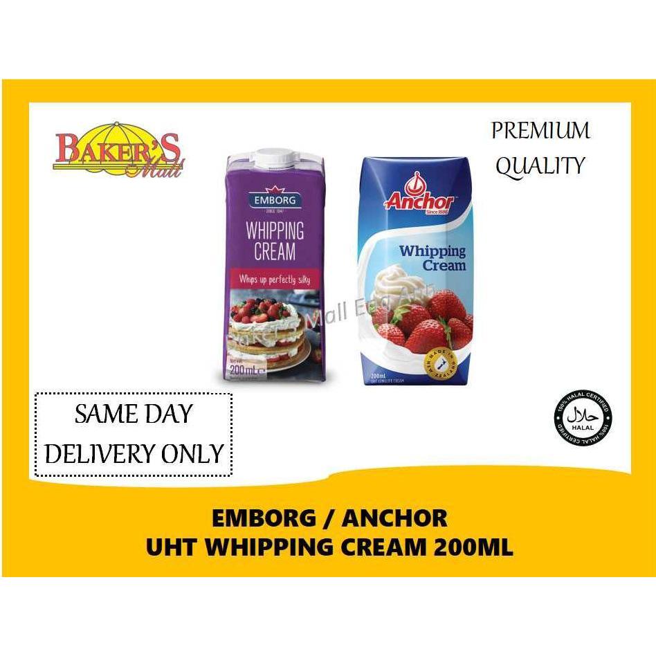 [SAME DAY DELIVERY ONLY] Emborg / Anchor UHT Whipping Cream 35% FAT ...