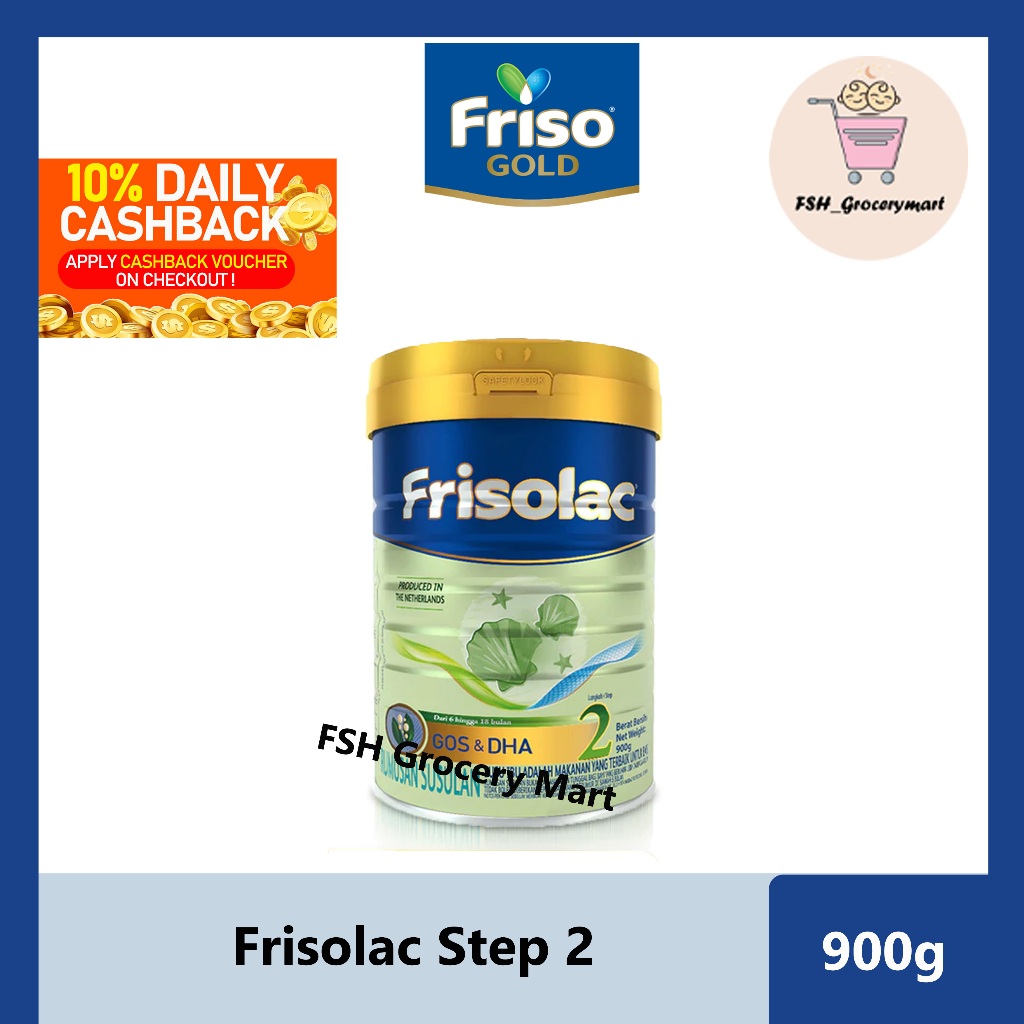 Frisolac Step 2 900g | Susu Rumusan Susulan untuk Bayi | Shopee Malaysia