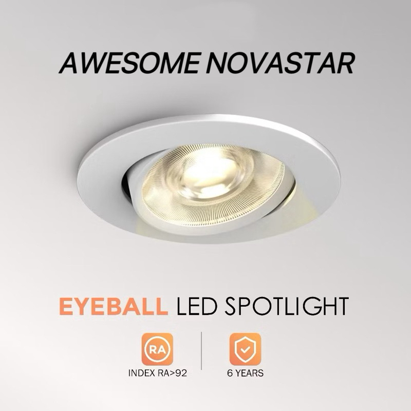 LED eyeball 3 Colour LED 7W Eyeball / Focal Light 3in1 Warmwhite ...