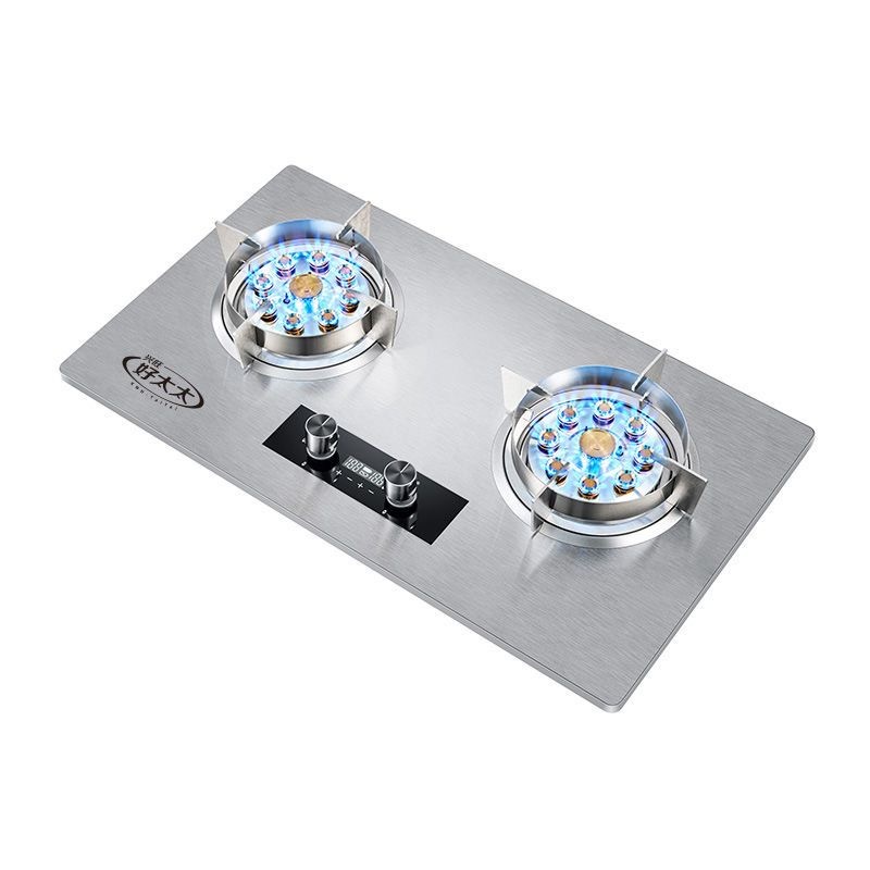 HOT NEW Auto Ignition Gas Cooker Propane LPG Hob 2 Burner Built In ...