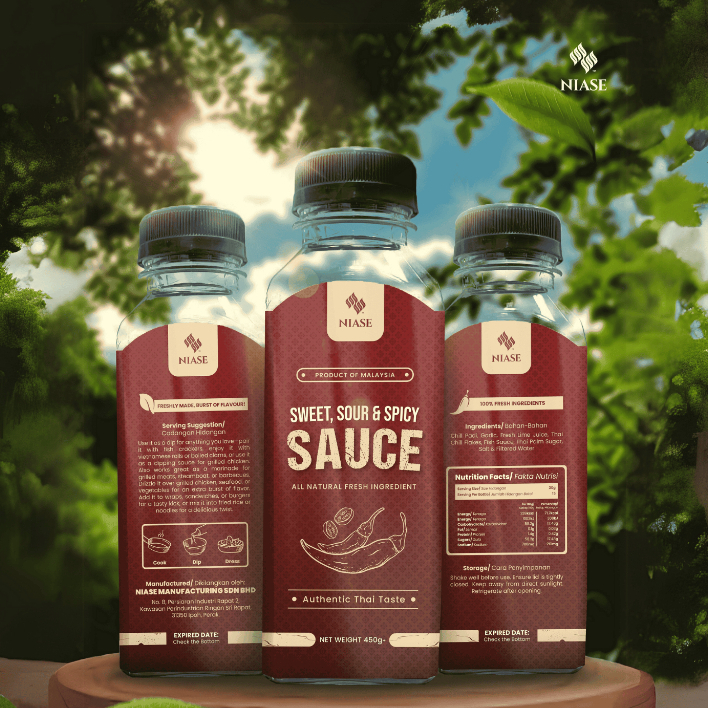 (SOS THAI) Sweet Sour & Spicy Sauce NIASE | Shopee Malaysia