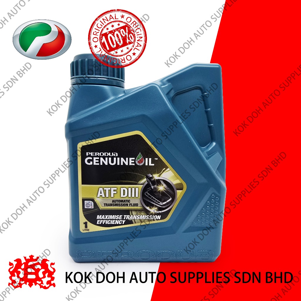 MINYAK GEAR OIL ATF PERODUA DIII [1L] (HIJAU,GREEN)/9004M‑20001‑DIII ...