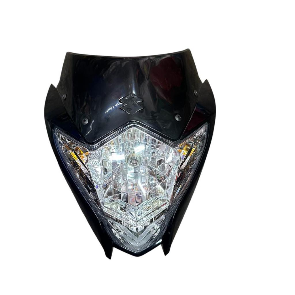 SUZUKI BELANG BELANG150 NEW HEAD LAMP ASSY + COWLING BLACK | Shopee ...