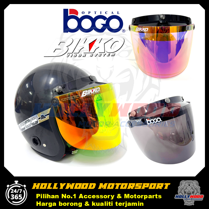 VISOR BOGO CLEAR TINTED VISOR BOGO DARK GREY VISOR BIKKO IRIDIUM VISOR ...