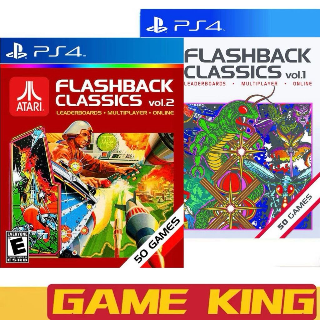 PS4 Atari Flashback Classics Vol 1 / Vol 2 (R2)(English) | Shopee Malaysia