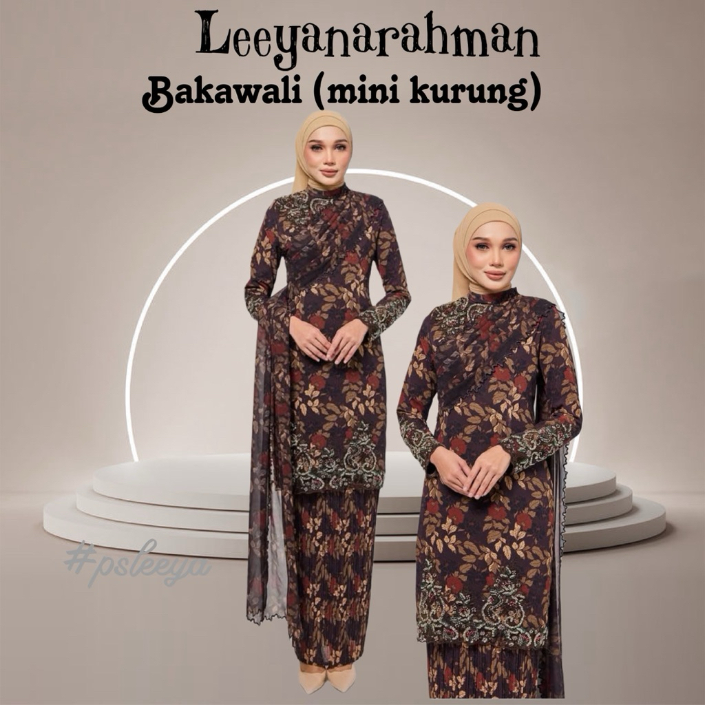 Bakawali mini kurung LEEYANARAHMAN ️(baca description) | Shopee Malaysia