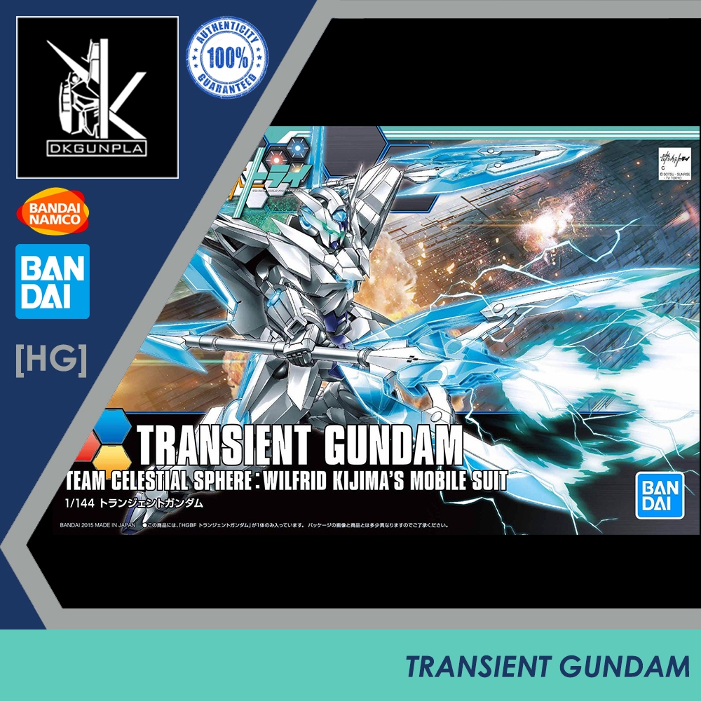 [HG] HGBF Transient Gundam (Wilfrid Kijima's MS) | Shopee Malaysia