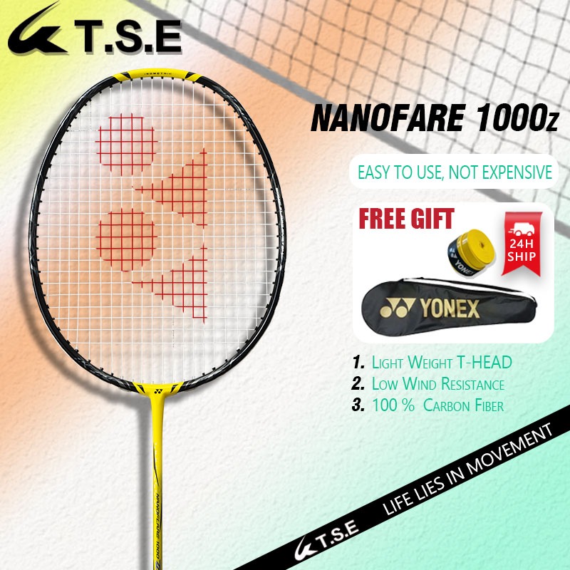 YONEX NANOFLARE 1000 Badminton Racket Made in China carbon racket with ...