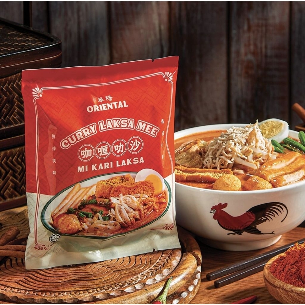 Oriental Curry Laksa Mee 华阳咖喱叻沙 Mi Kari Laksa Instant Noodles | Shopee ...