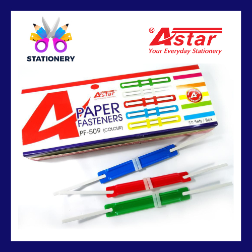 ASTAR PF509 Paper Fastener (50pcs/Box) | Shopee Malaysia