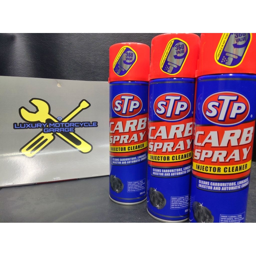 STP CARB SPRAY. HIGH PERFORMANCE INJECTOR CLEANER. 500ML | Shopee Malaysia
