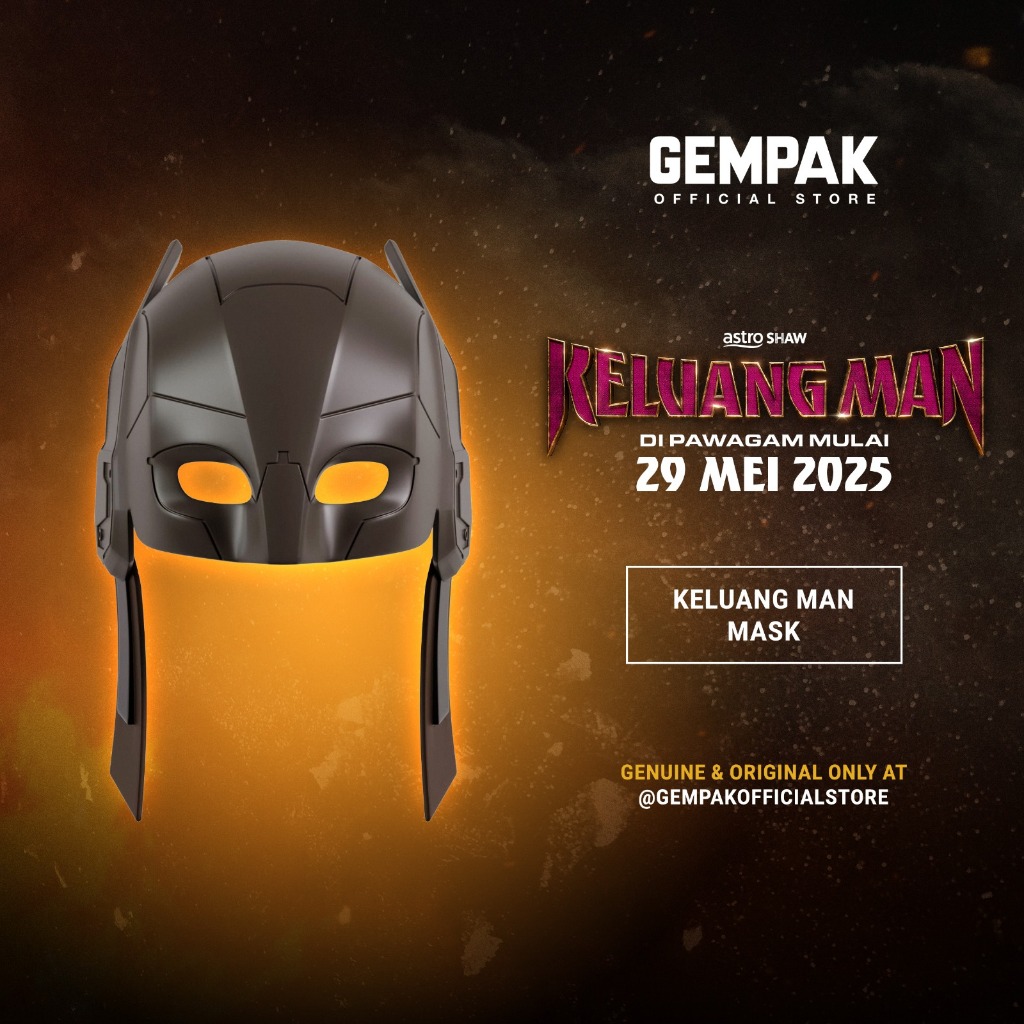 Keluang Man Official Mask | Shopee Malaysia