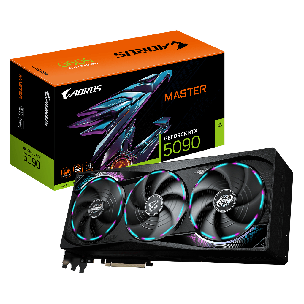 # GIGABYTE GeForce RTX 5090 AORUS [ MASTER / MASTER ICE ] 32GB GDDR7 ...