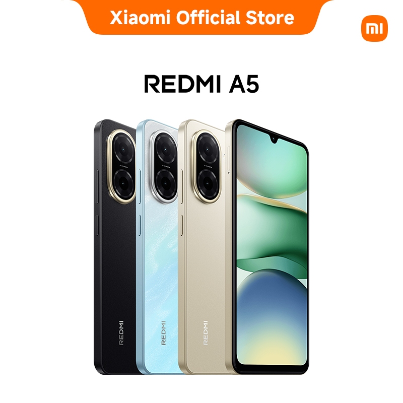 REDMI A5 32MP AI dual camera/6.88" display/5200mAh (typ) battery/15W ...