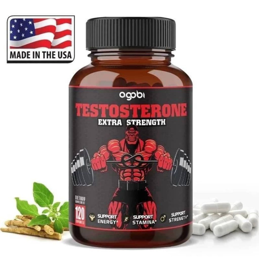 Testosterone booster Supplement.Powerful Complex.Ashwagandha,Tribulus ...