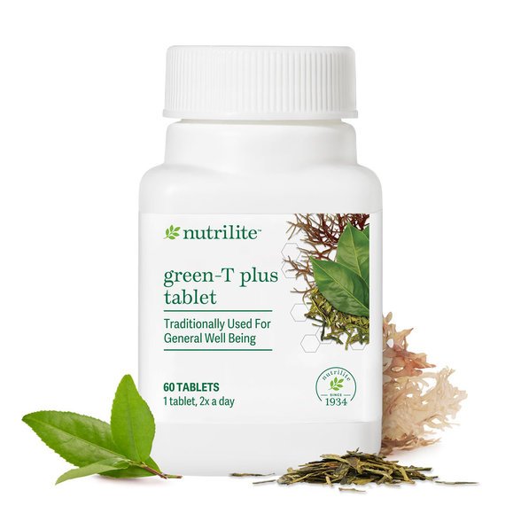 【Original】Amway Nutrilite Green-T Plus (60 Tablet) OR TRIAL SET ...