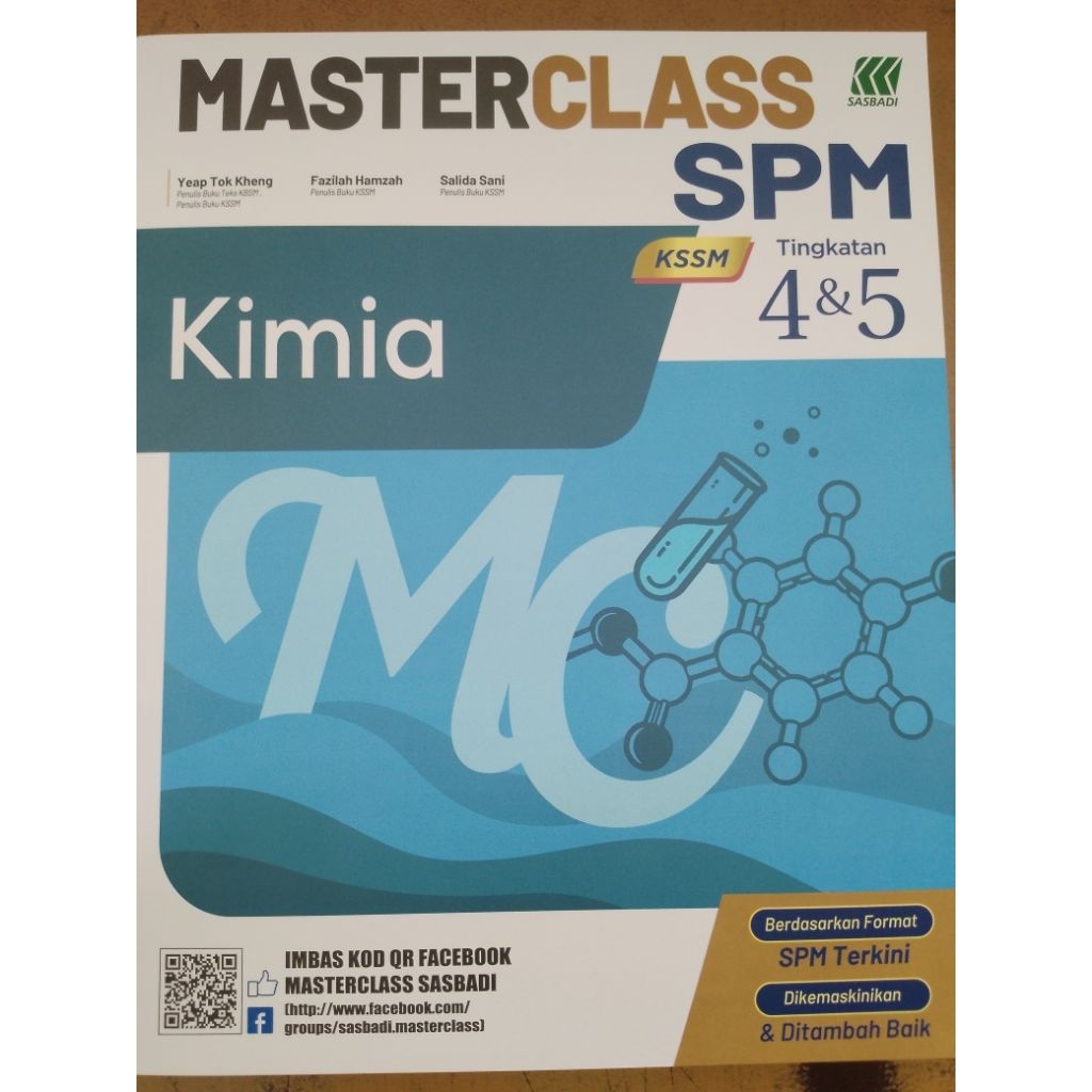 MASTERCLASS SPM KIMIA TINGKATAN 4,5 | Shopee Malaysia