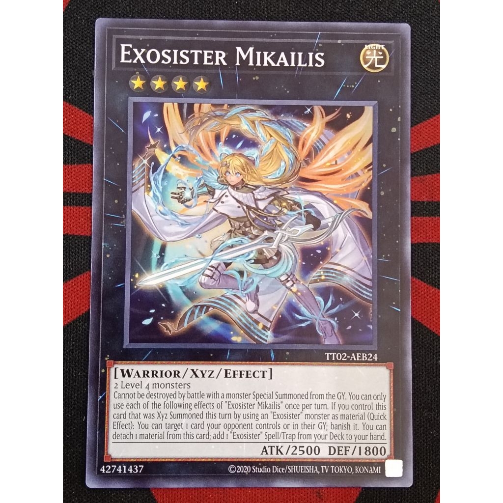 YUGIOH KONAMI TT02-AEB24 Exosister Mikailis (C) | Shopee Malaysia