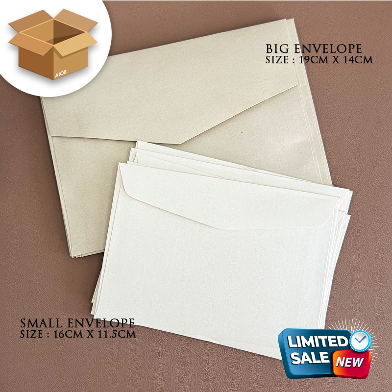 Luxury Shining Champagne Color Paper Envelope (Limited Edition) Big ...