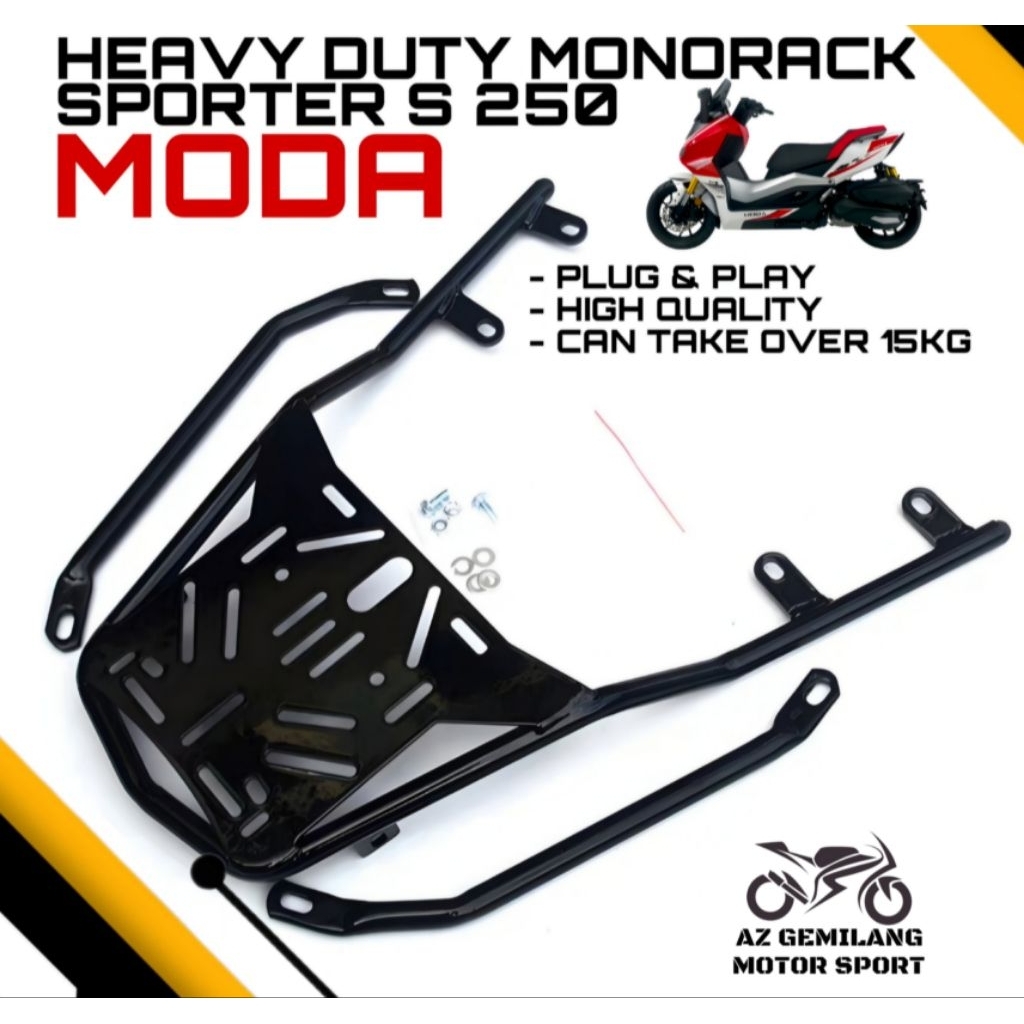 MONORACK MODA SPORTER S250 SPORTER S 250 SPORTER 250 HEAVY DUTY ...