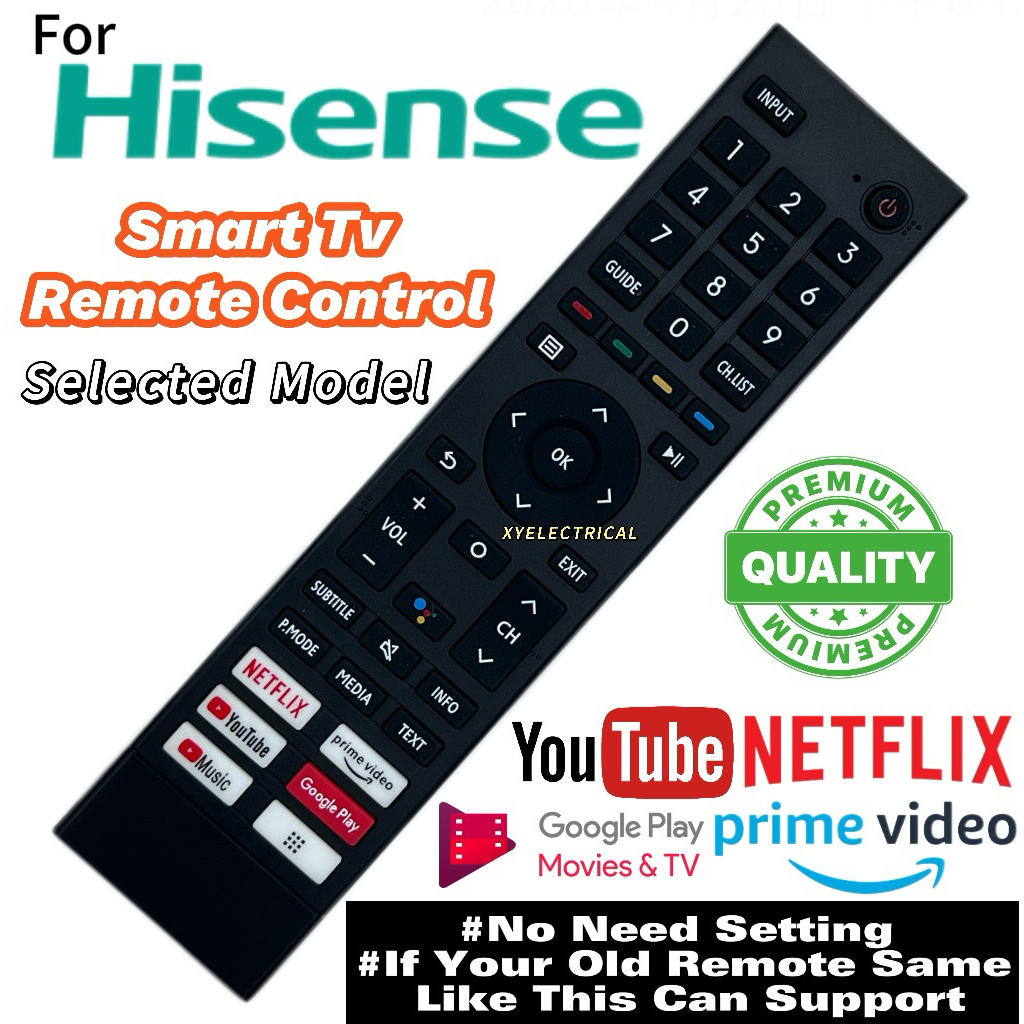 Hisense Smart Tv Remote Control | Shopee Malaysia