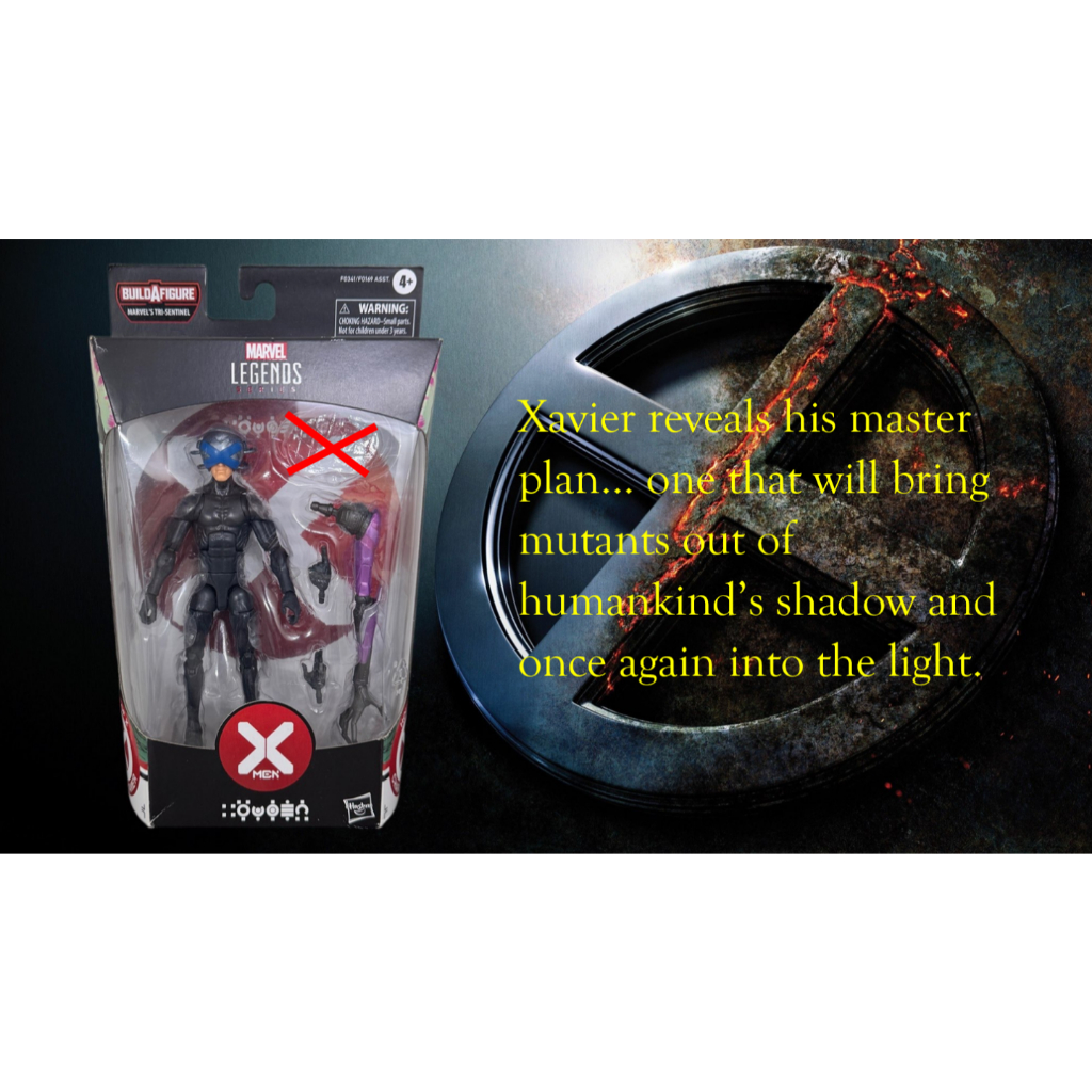 Hasbro Marvel Legends Professor X Charles Xavier House of X (Tri ...