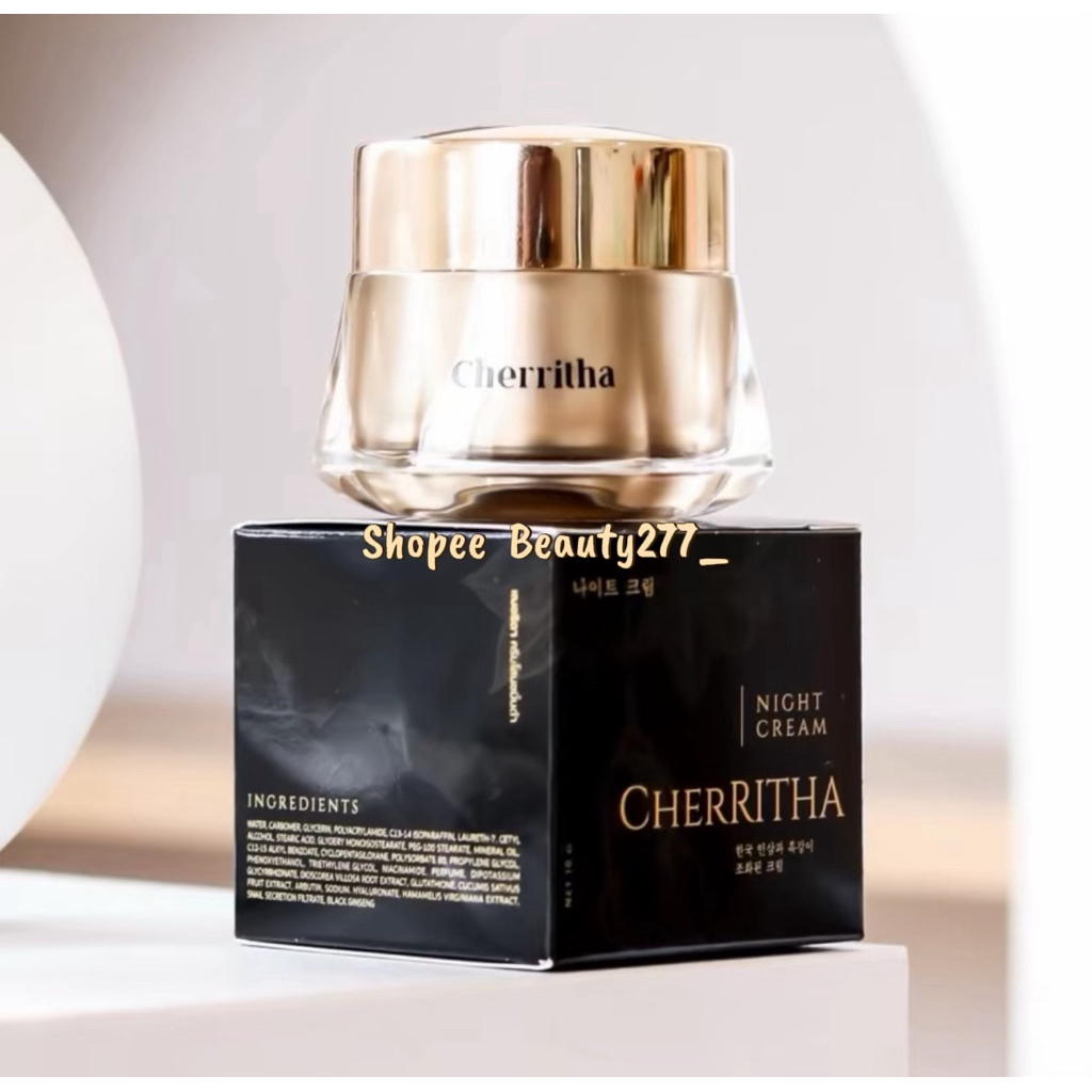 Cherita Cherday Serum, Black Turmeric Ginseng Cream Cherritha 10 ml. | Shopee Malaysia