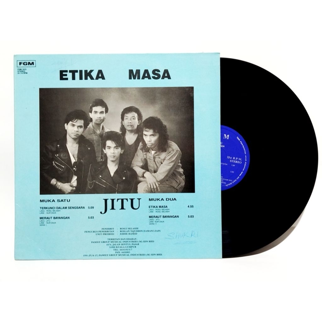 LP ROCK JITU ETIKA MASA VINYL PIRING HITAM | Shopee Malaysia