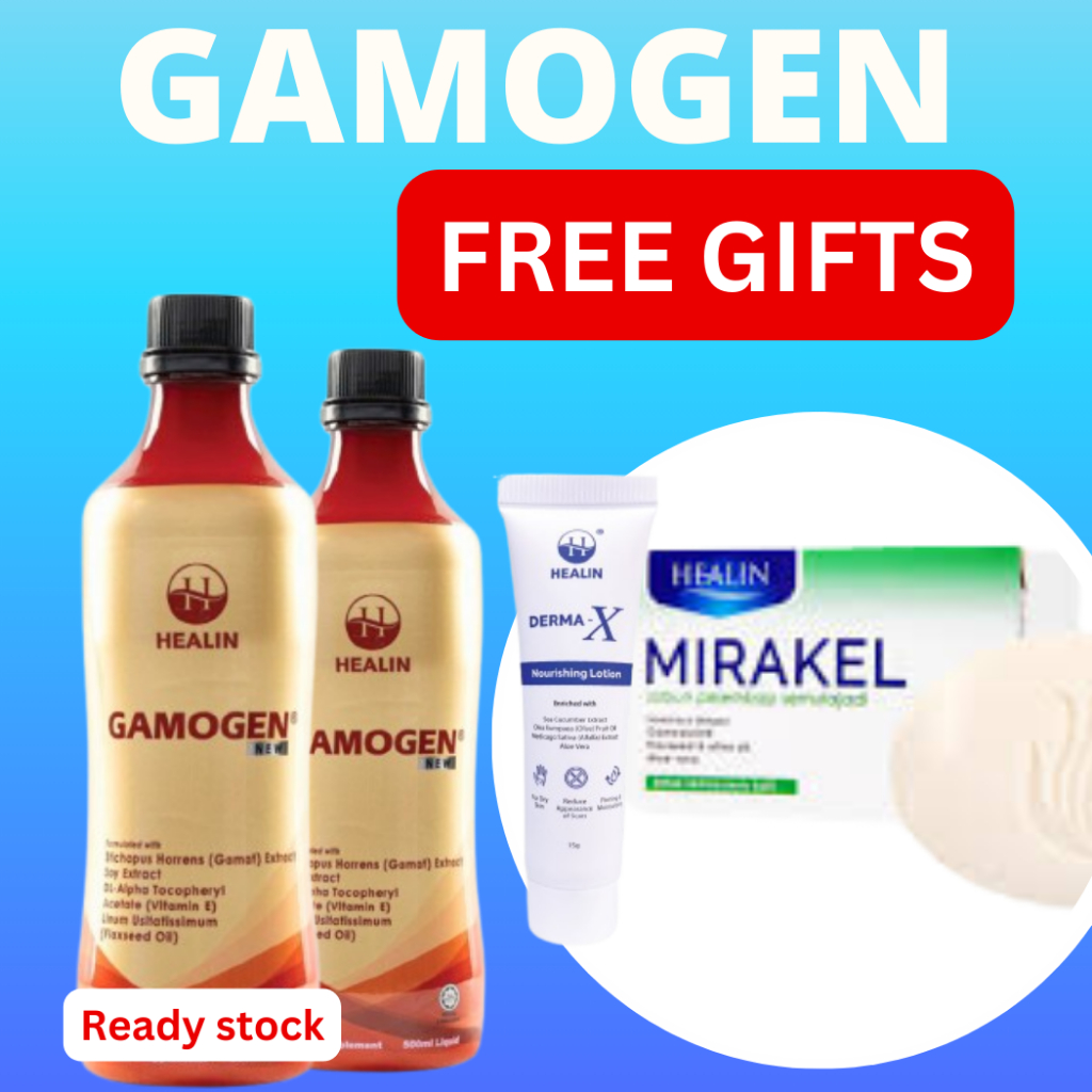 GAMOGEN Healin- Gamat Healin, Free Gifts, expiry 2026 | Shopee Malaysia
