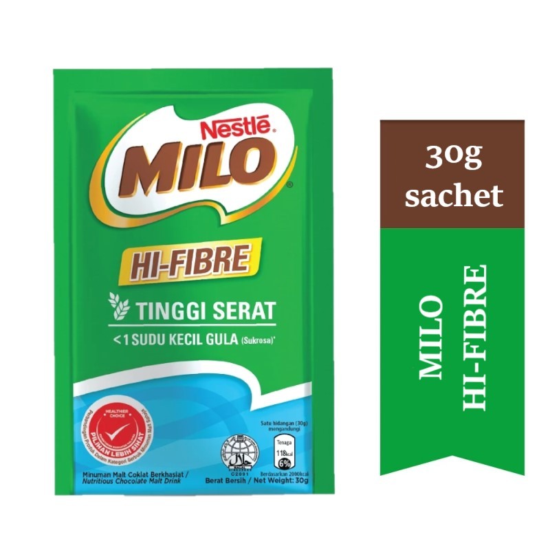[INSTANT DRINK] MILO Activ-Go Hi-Fibre sachet 1 pc | Shopee Malaysia