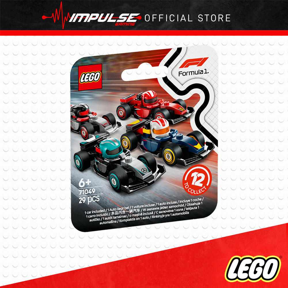 LEGO 71049 LEGO Minifigures F1® Collectible Race Cars | Shopee Malaysia