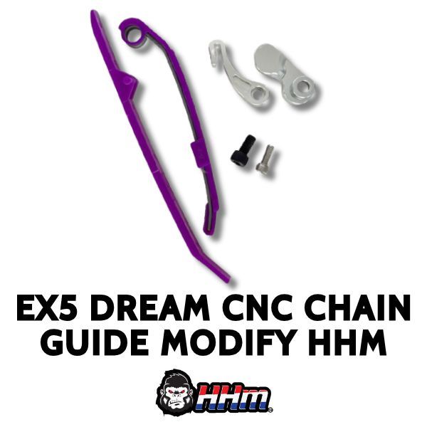 ORIGINAL💯 TENSIONER CNC GUIDE EX5 WAVE100 Jack Rod HHm Racing TIMING ...