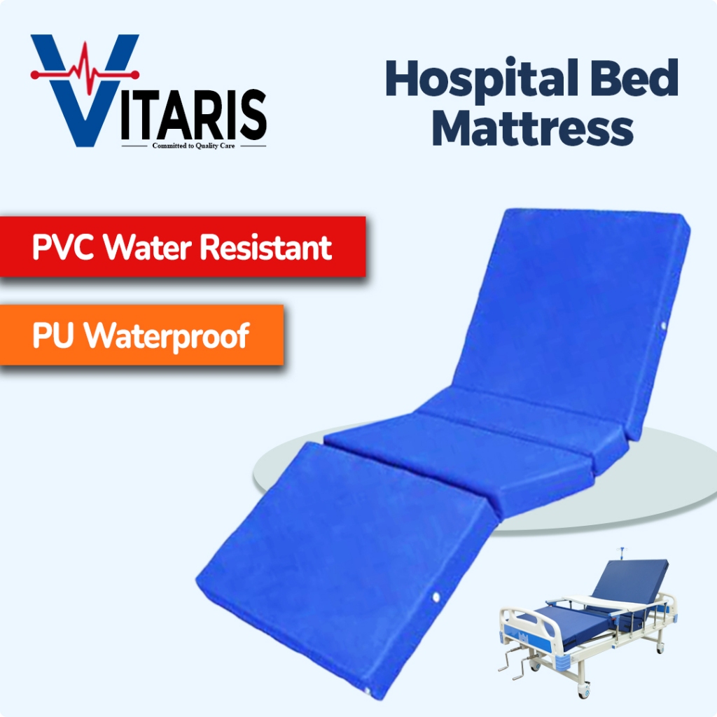 [Same-Day Delivery] PVC & PU Leather Premium Hospital Bed Mattress ...