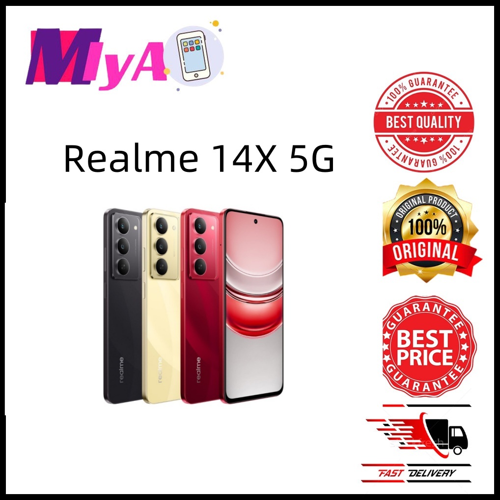 My set - Realme 14 X 5G 8+128GB [ 1 Year Warranty ] | Shopee Malaysia