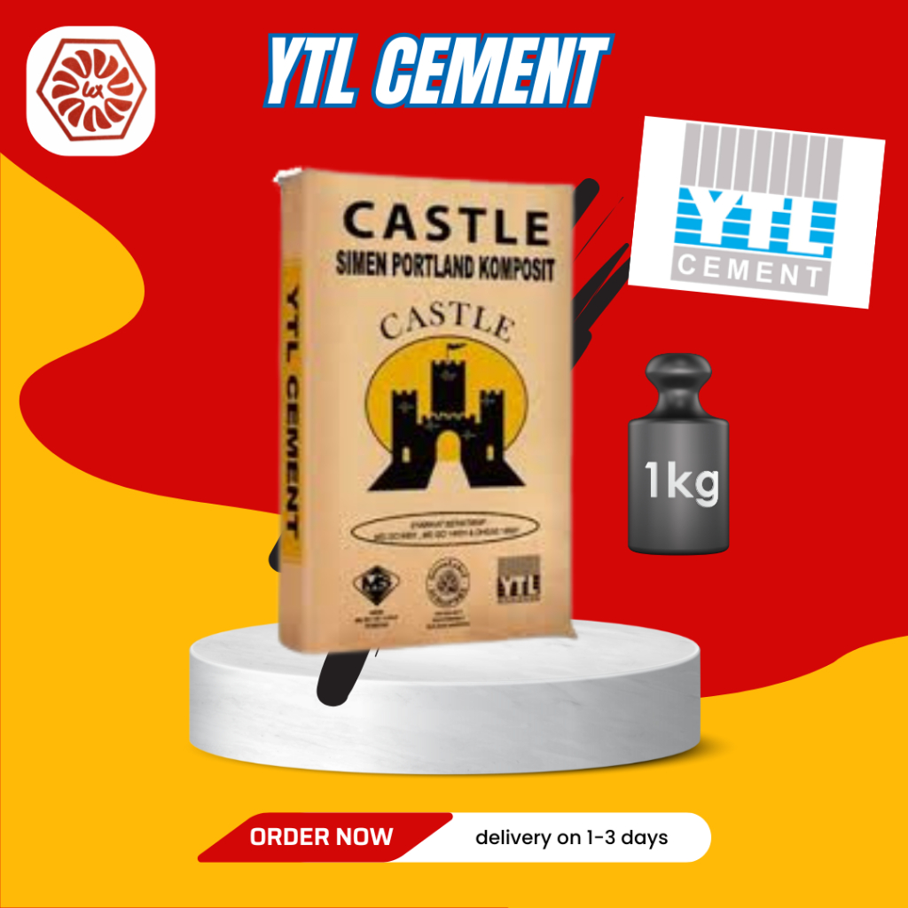 YTL CEMENT CASTLE / YTL CIMENT / 洋灰 1KG | Shopee Malaysia